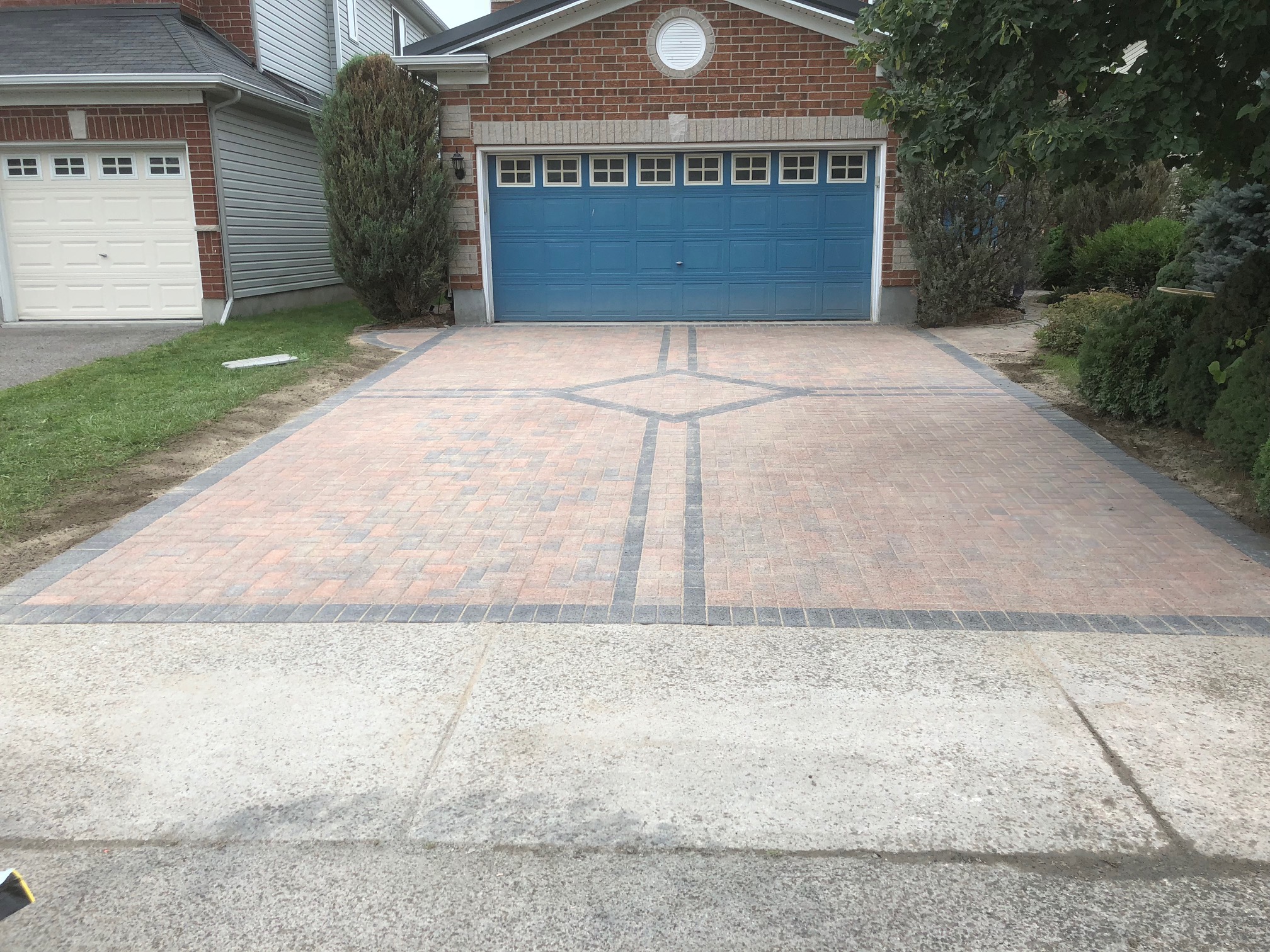 Interlock Driveway Expansion - Digger Landscaping
